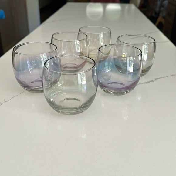 Kitchen | Federal Glass Vintage Roly Poly Cocktail Glasses Set Of Six ...